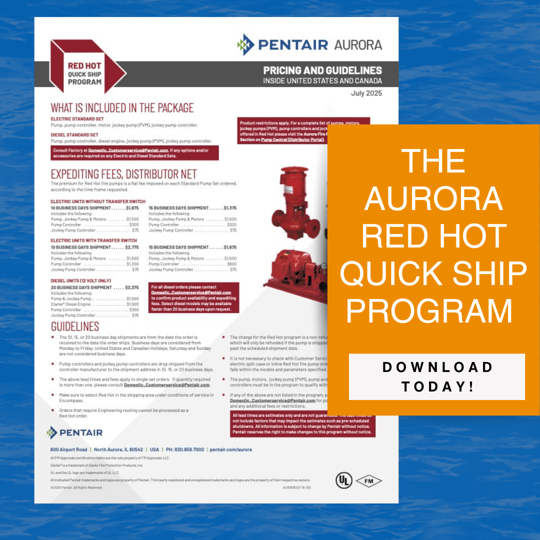 Pentair Aurora Fire Pumps - Kerr Pump & Supply | Industrial & Municipal ...